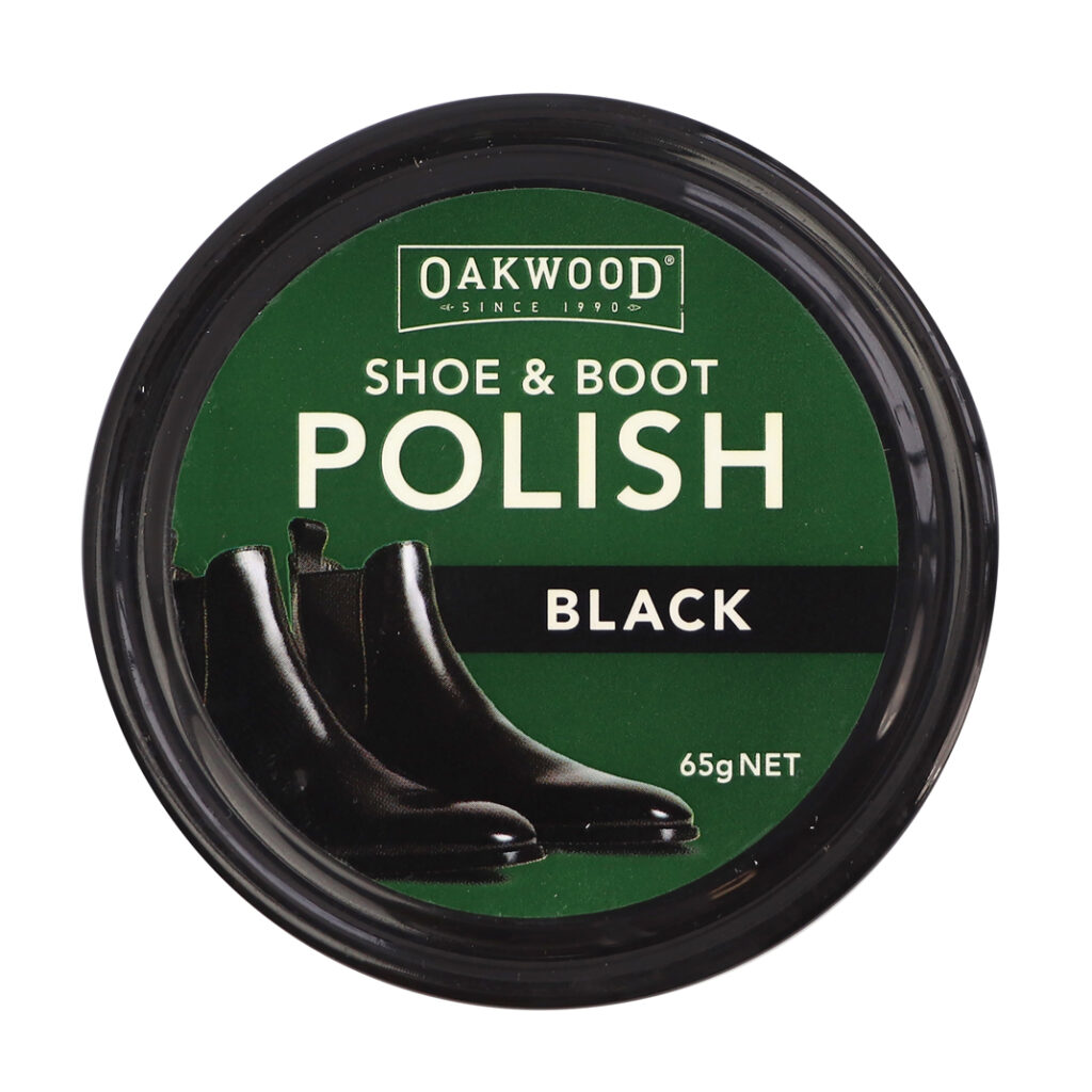 Buy Shoe & Boot Polish Black (65g) - Oakwood