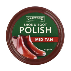 Buy Shoe & Boot Polish Mid Tan (65g) - Oakwood