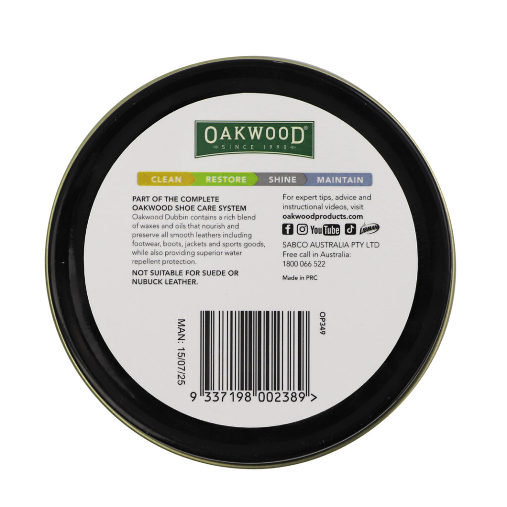 Buy Dubbin Neutral (80g) - Oakwood